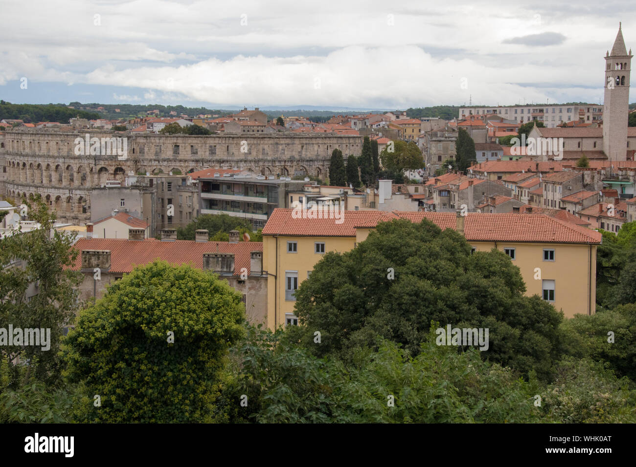 Amphitheater roman pula museum hi-res stock photography and images - Alamy