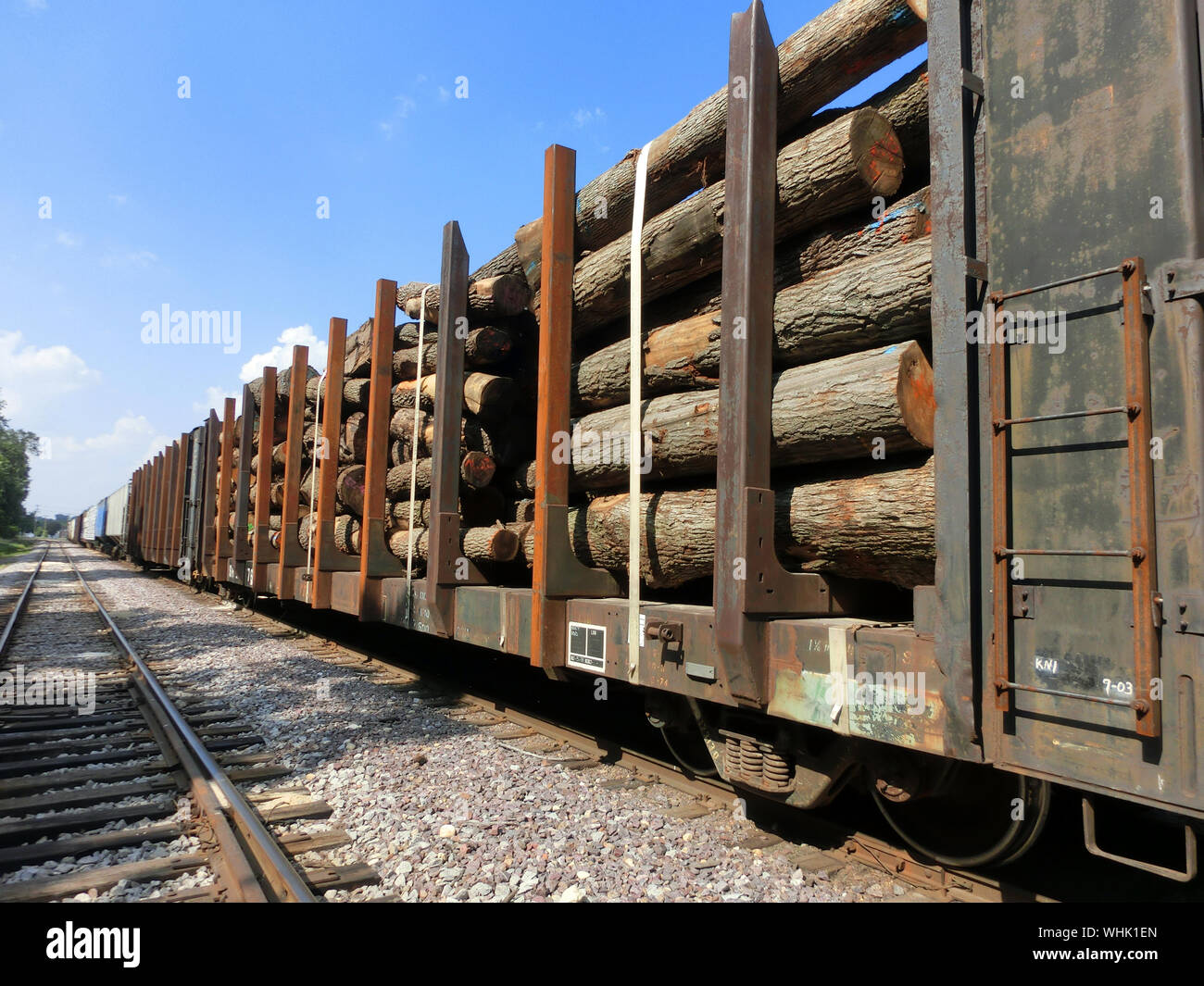 Log Train High Resolution Stock Photography and Images - Alamy