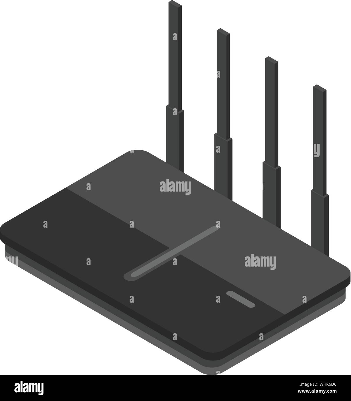 Modem router icon, isometric style Stock Vector Image & Art - Alamy
