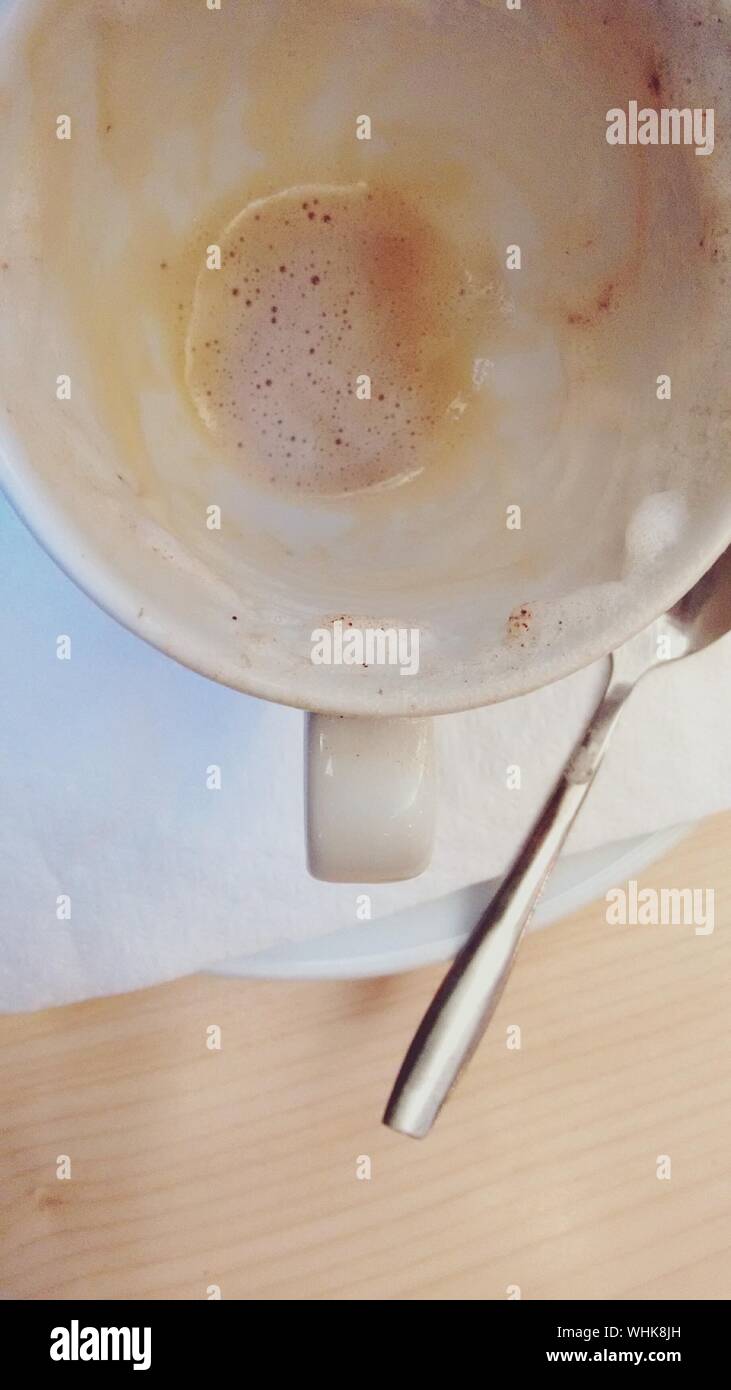 Empty Tea Cup High Resolution Stock Photography and Images - Alamy