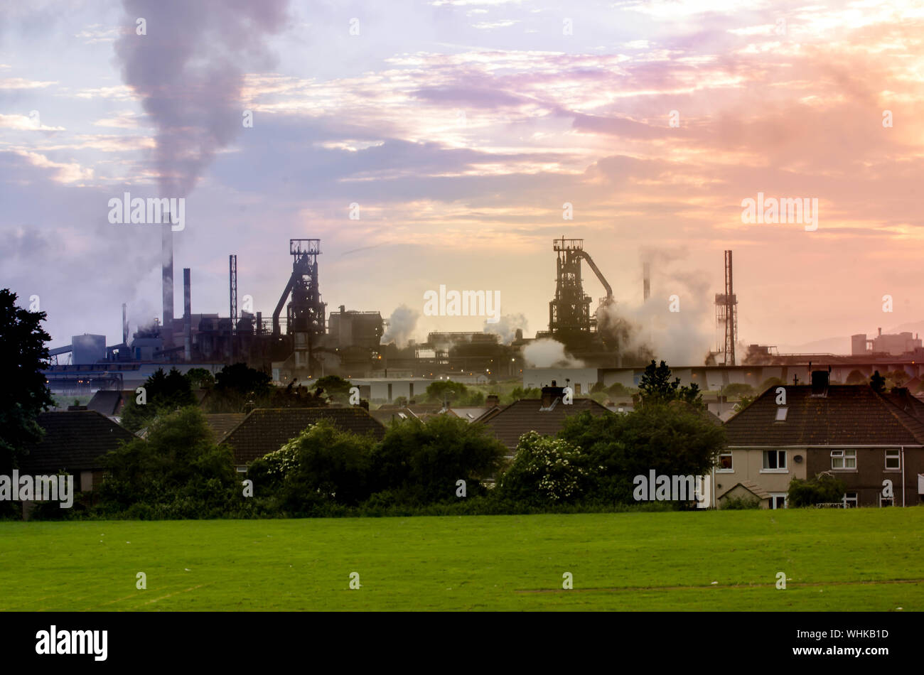 Factory Smoke House High Resolution Stock Photography and Images - Alamy