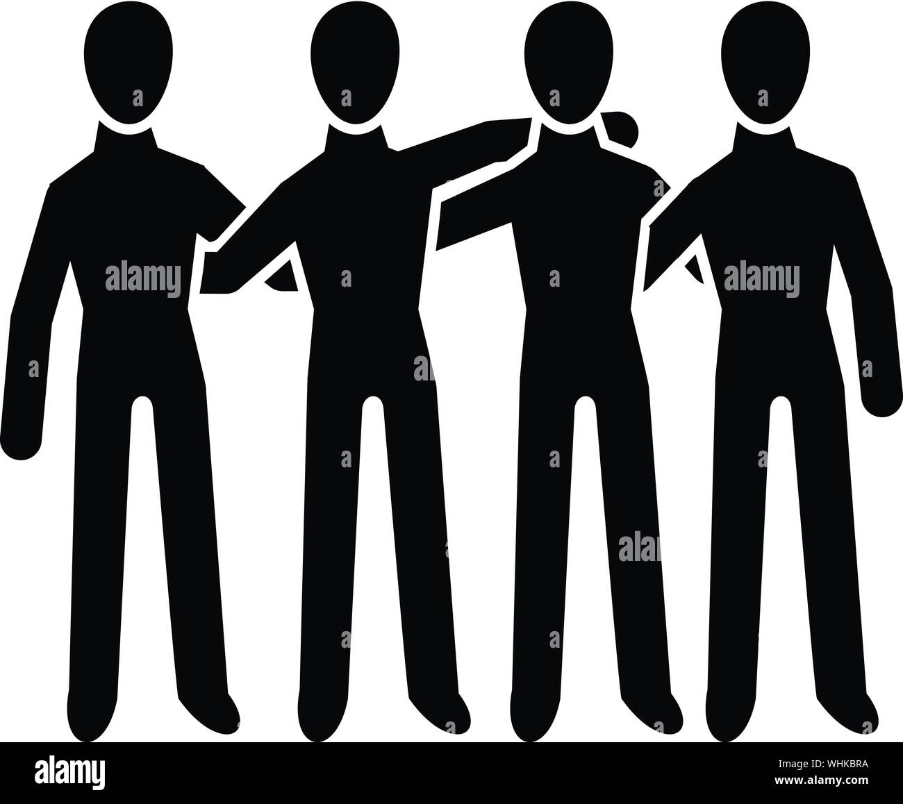 Team building icon, simple style Stock Vector Image & Art - Alamy