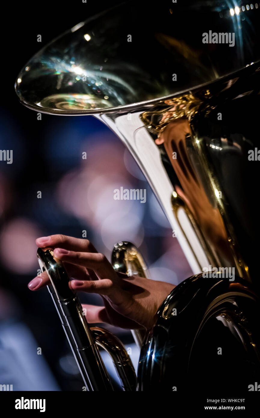 Playing tuba hi-res stock photography and images - Alamy