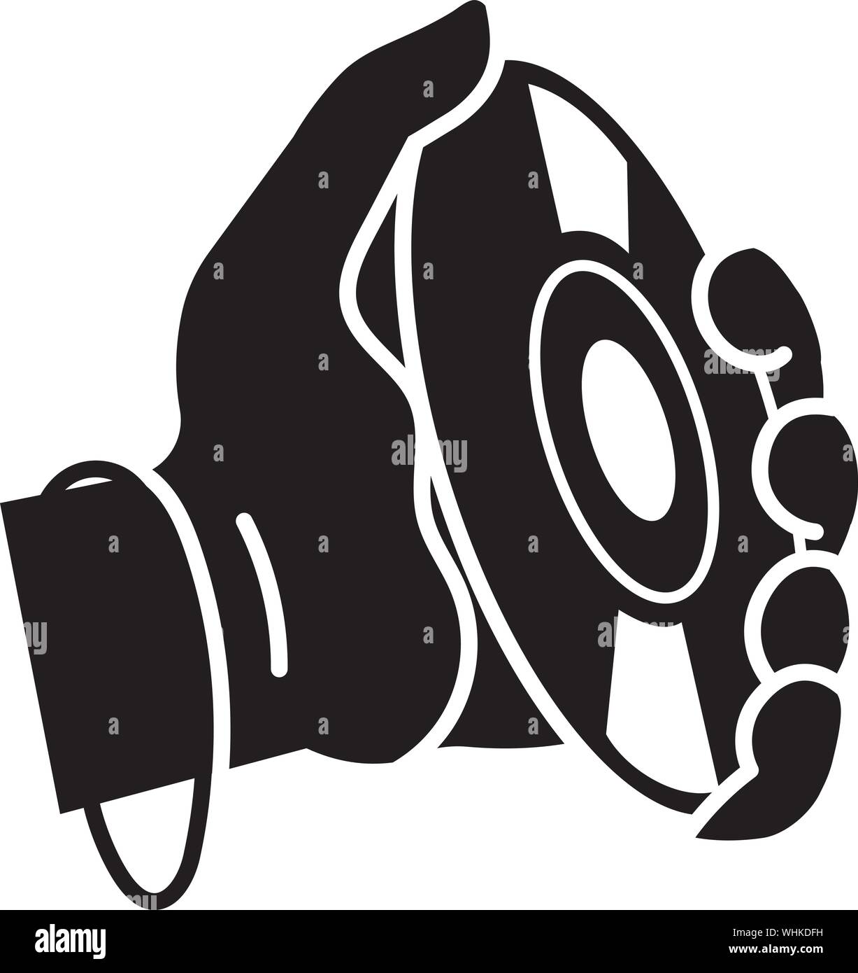 Cd in hand icon, simple style Stock Vector Image & Art - Alamy