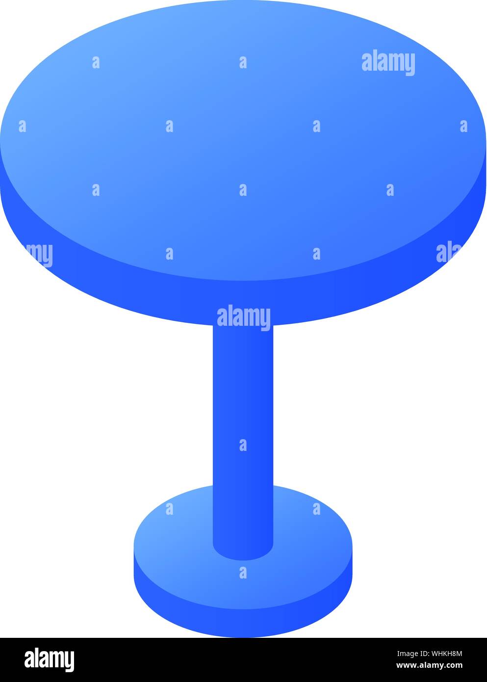 Stylish wooden side table Stock Vector Images - Alamy