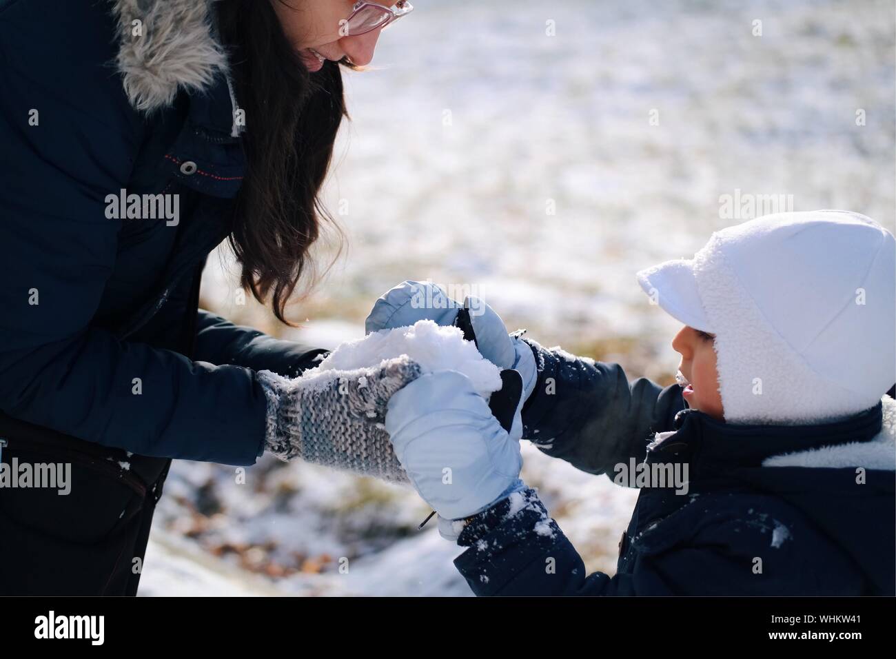 People snowball hi-res stock photography and images - Alamy