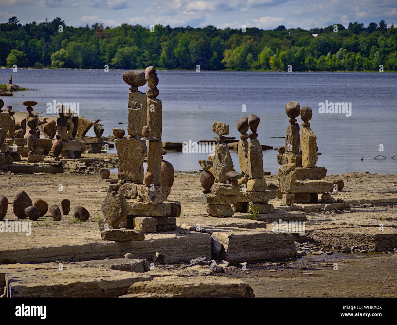 John Felice Ceprano's balanced rock sculpture "2019: The Double's ...
