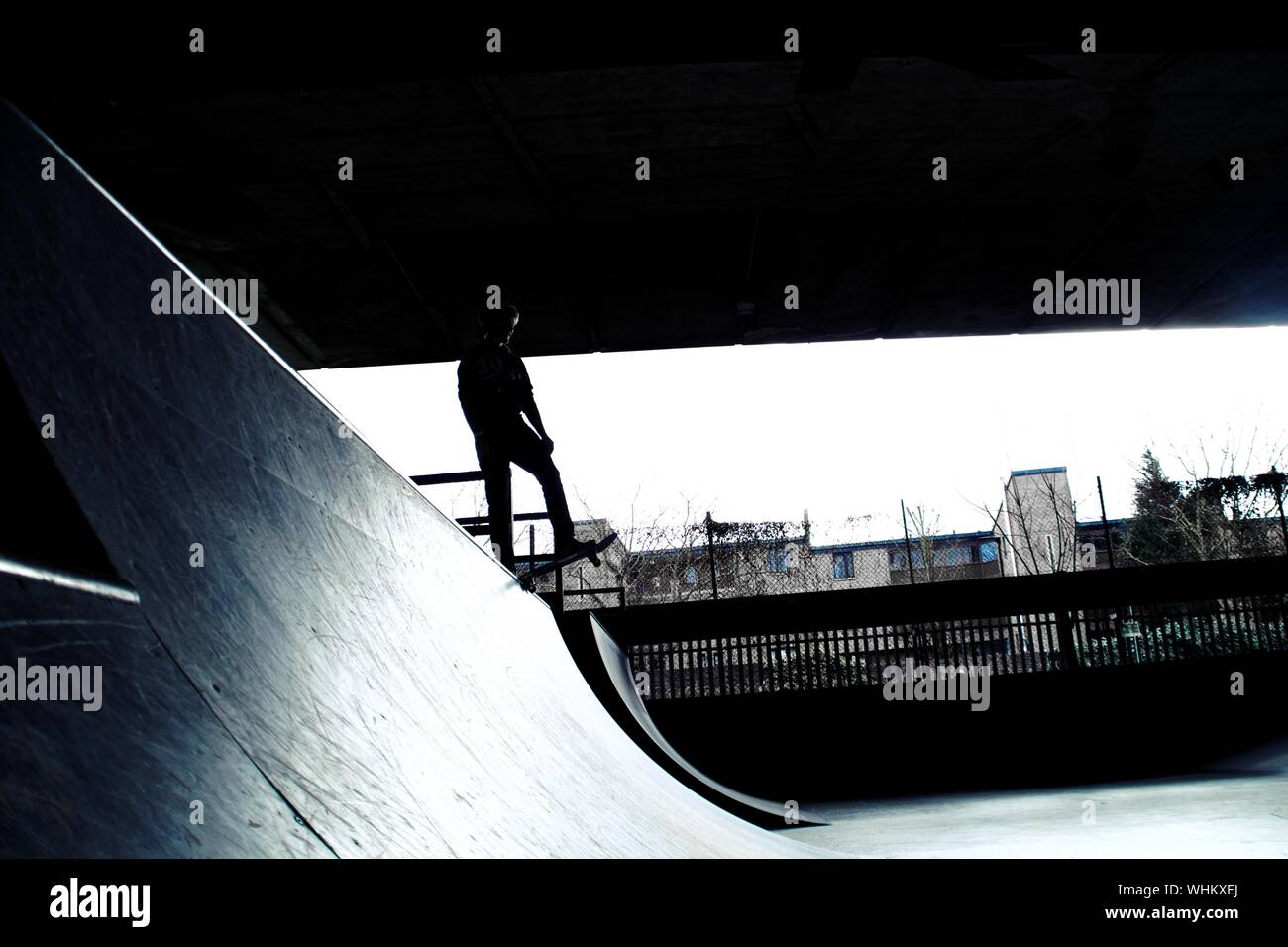 Ramp silhouette hi-res stock photography and images - Alamy