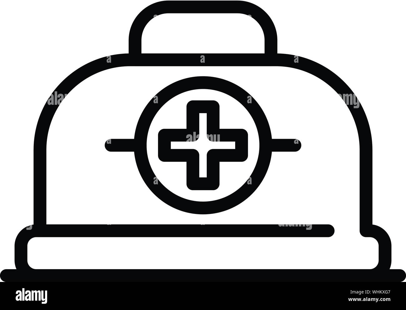 Medicine box icon, outline style Stock Vector Image & Art - Alamy