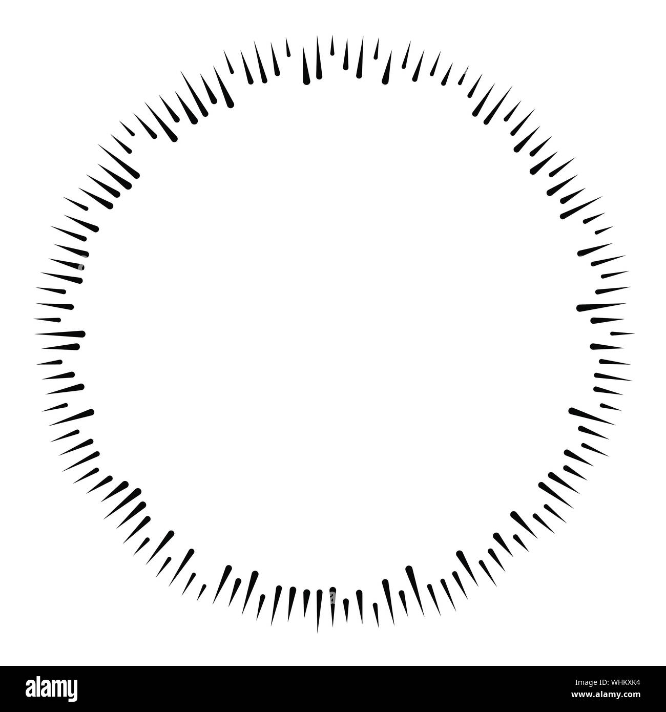 Radial, radiating beams, rays starburst, sunburst lines. Circular burst ...