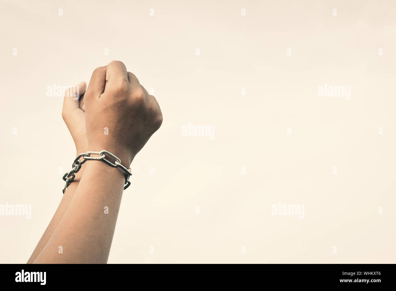 Studio shot tied hands hi-res stock photography and images - Alamy