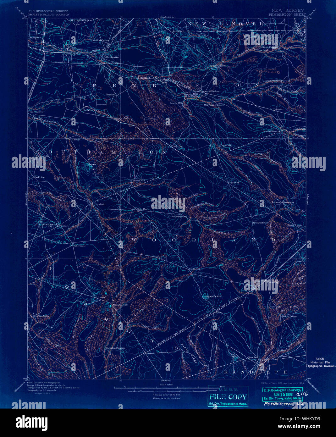 Pemberton map hi-res stock photography and images - Alamy