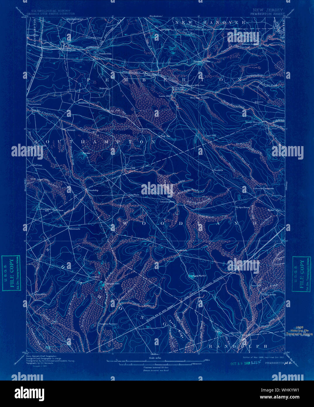 Pemberton map hi-res stock photography and images - Alamy