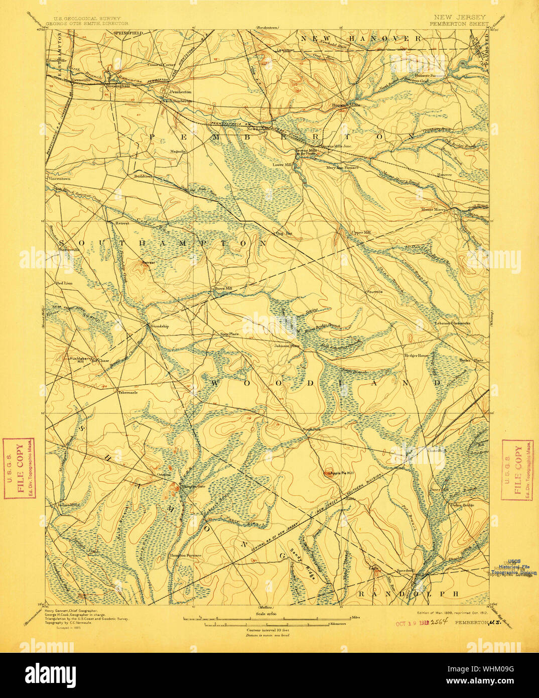 Pemberton map hi-res stock photography and images - Alamy