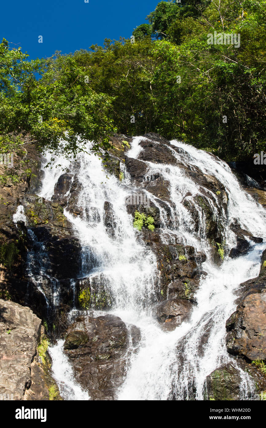Scenic View Of Sarika Waterfall At Nakhon Nayok Stock Photo - Alamy