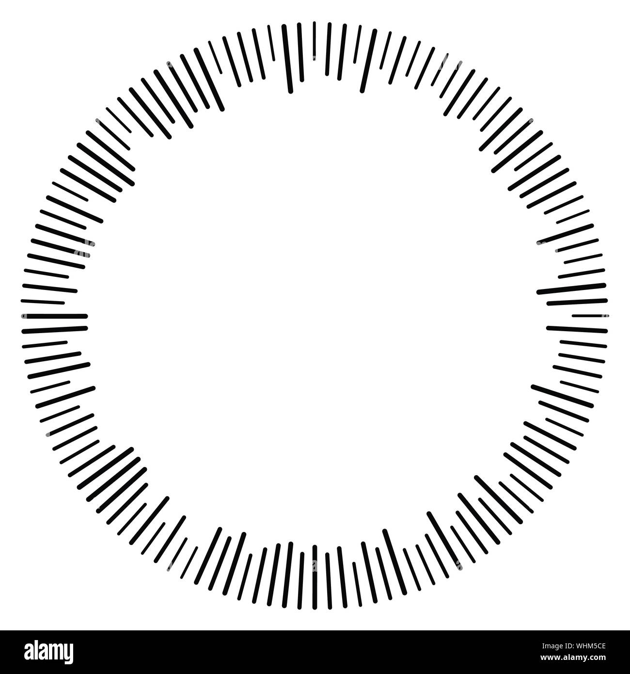 Radial, radiating beams, rays starburst, sunburst lines. Circular burst ...