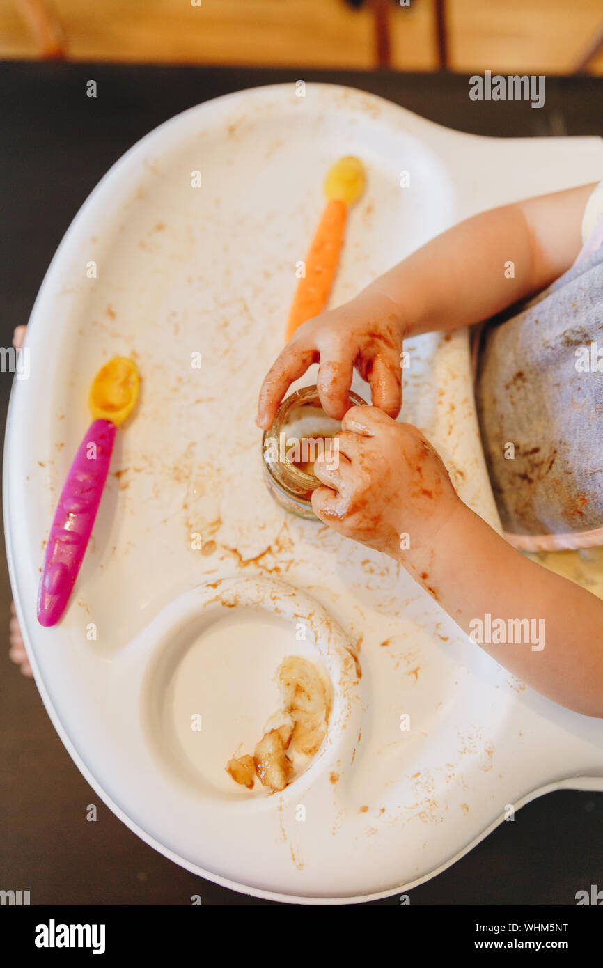 Messy child hi-res stock photography and images - Alamy