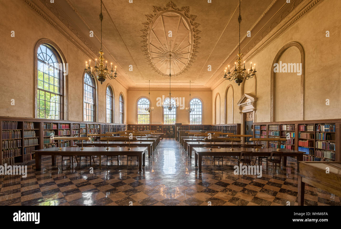 The Fearrington Reading Room in the Louis Round Wilson Library on the ...