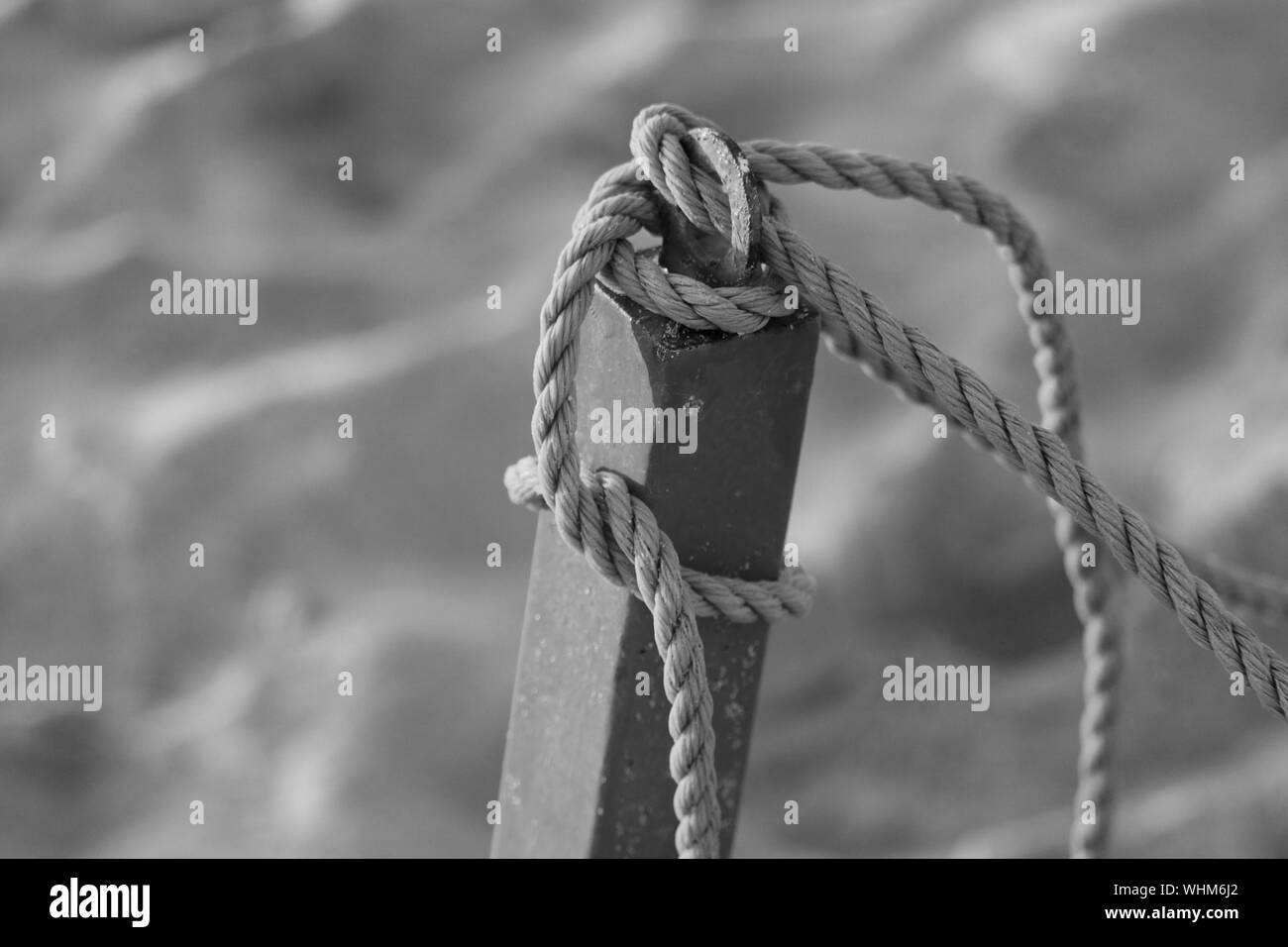 Pole tied Black and White Stock Photos & Images - Alamy