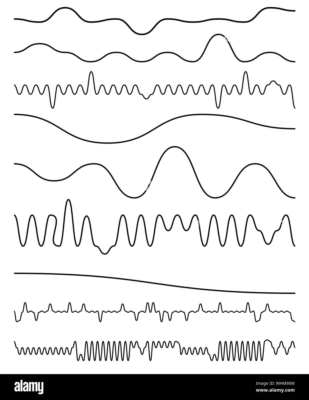 Uneven Jagged Line Clip Art