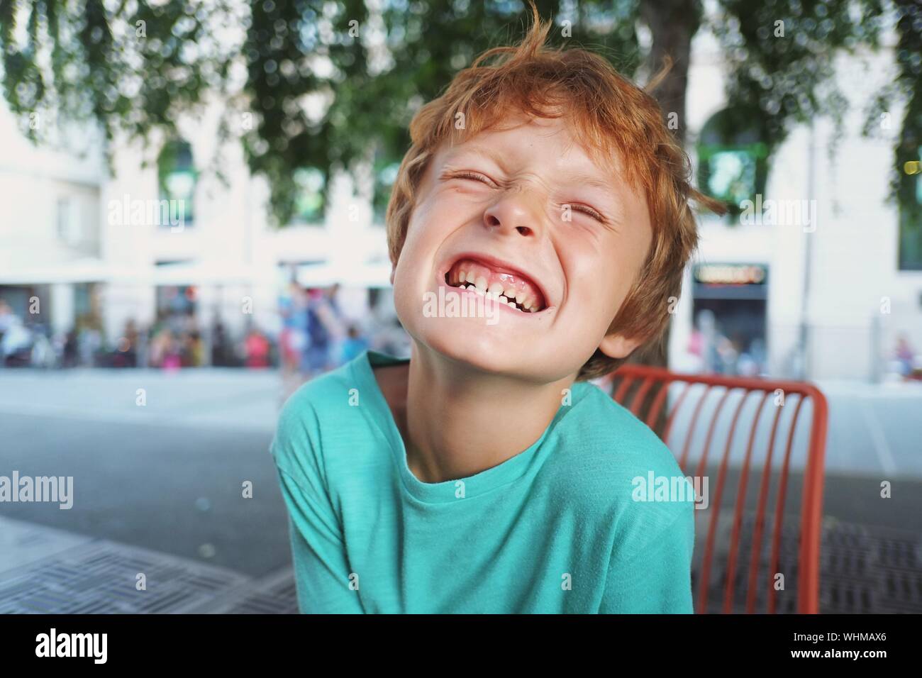 The mischievous boy hi-res stock photography and images - Alamy