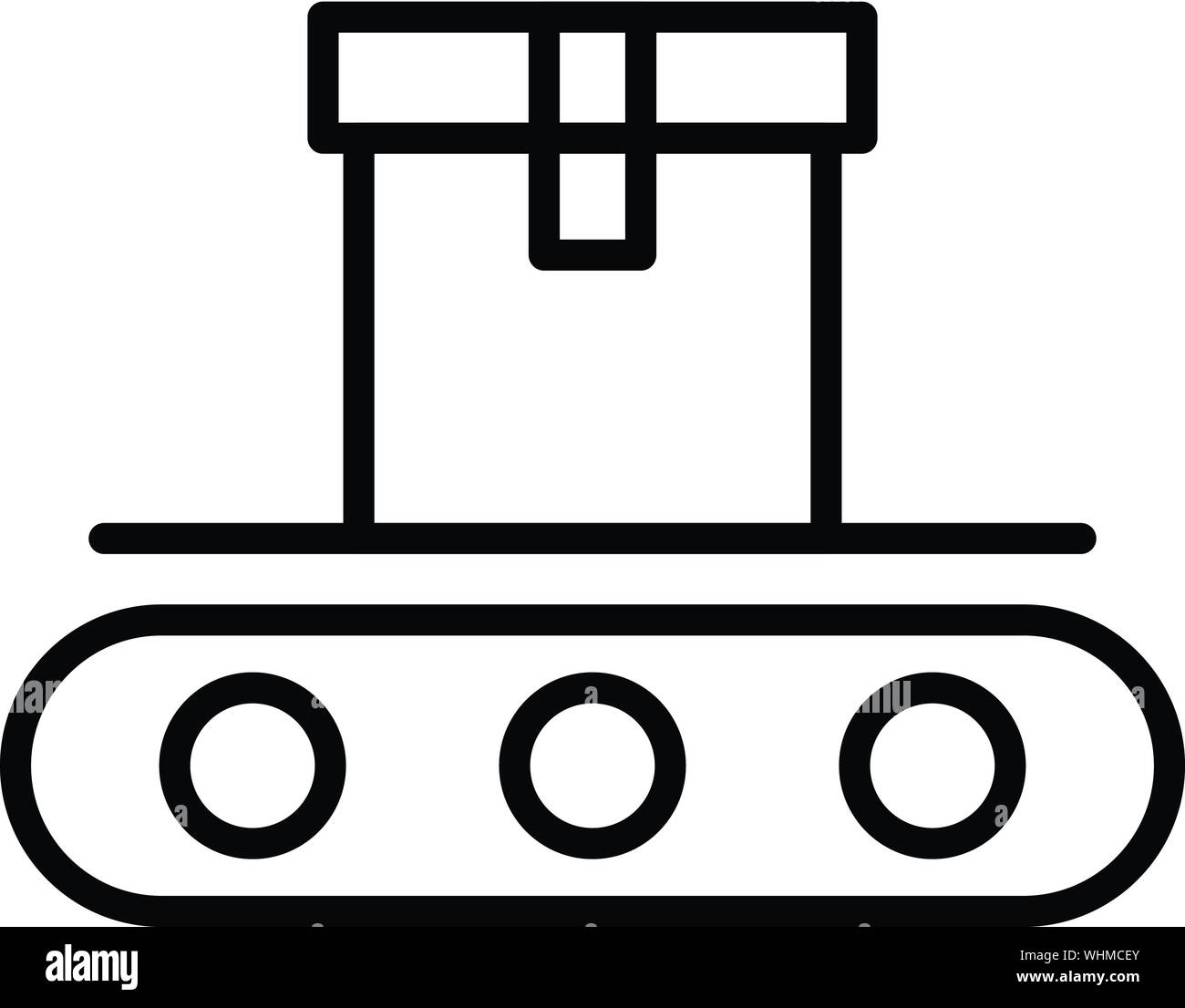 Automated packaging line Black and White Stock Photos & Images - Alamy