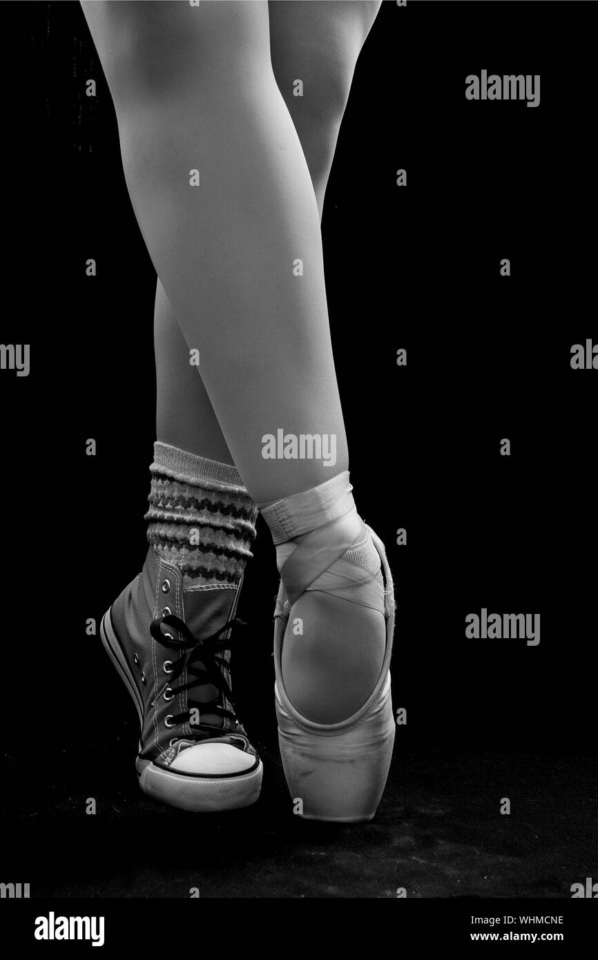 Woman Tiptoeing High Resolution Stock Photography and Images - Alamy