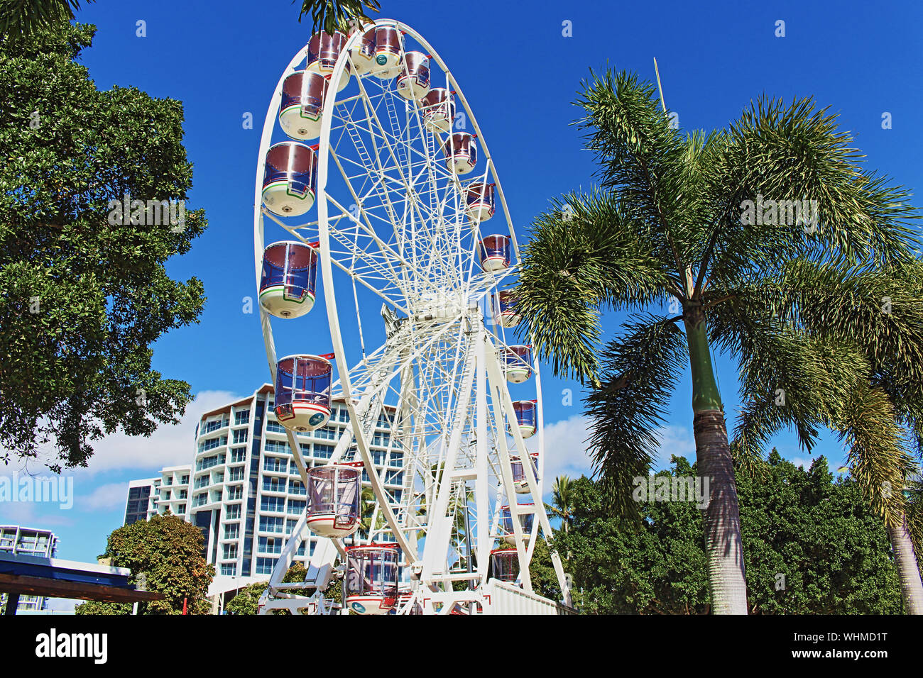 The newly erected Reef Eye ferris wheel attraction provides a scenic 10 ...