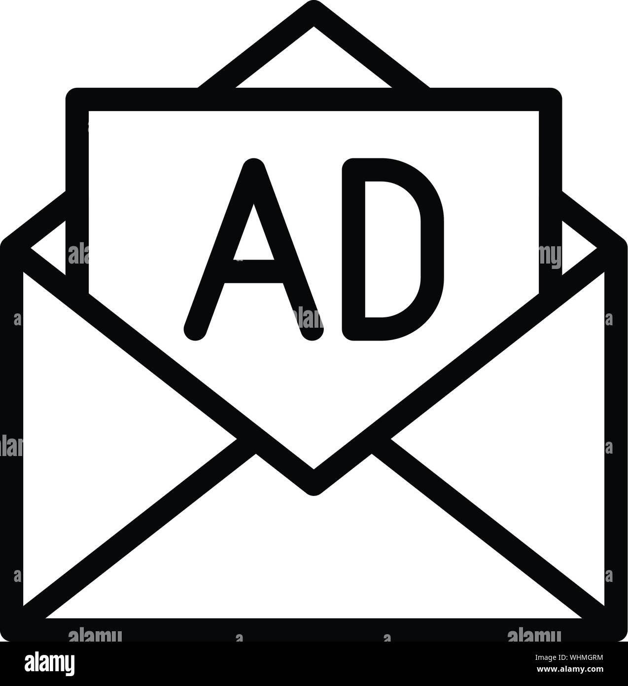 Commercial envelope Black and White Stock Photos & Images - Alamy