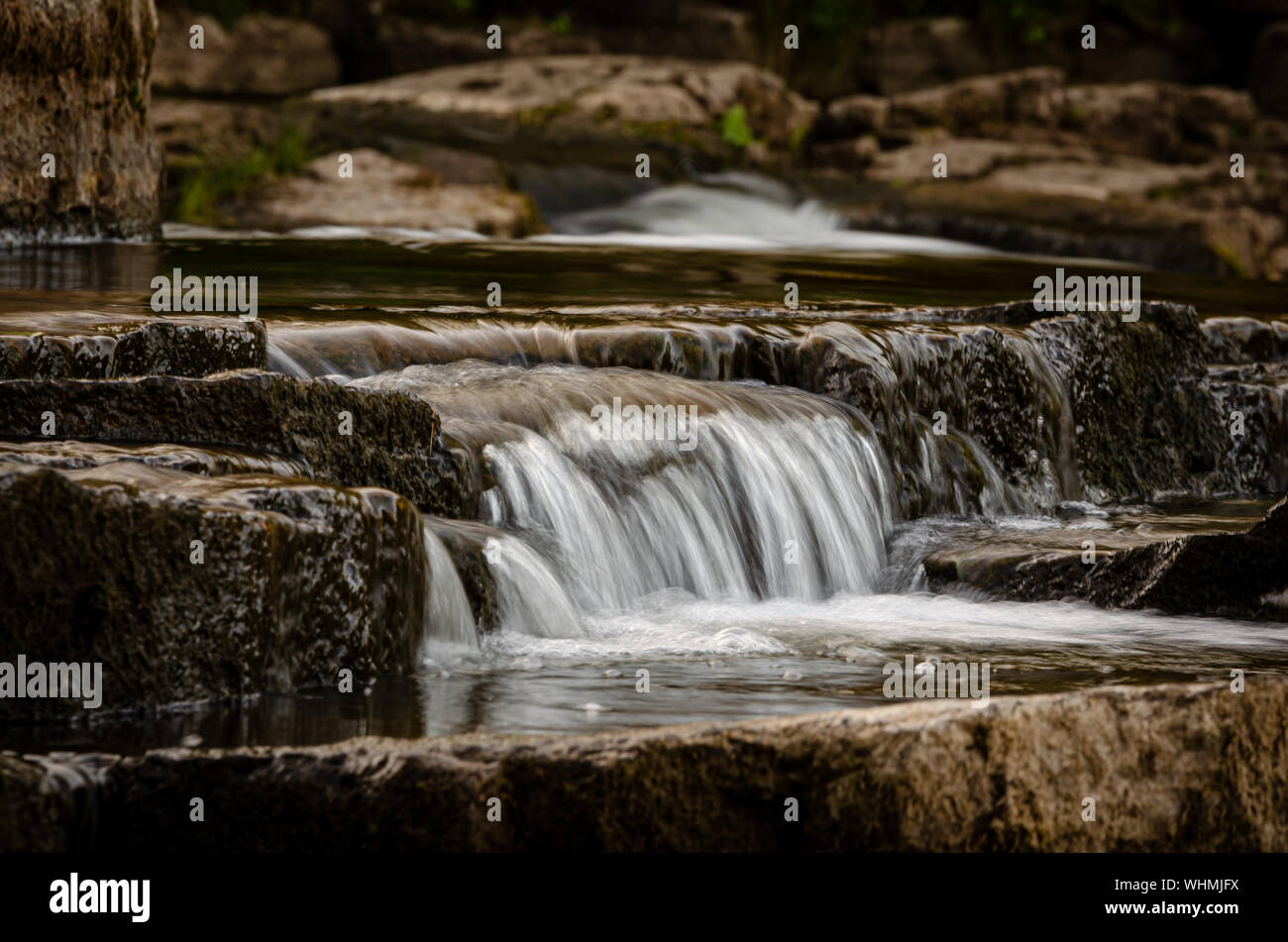 Waterfalls at Sauble Falls Provincial Park Ontario Canada Stock Photo ...