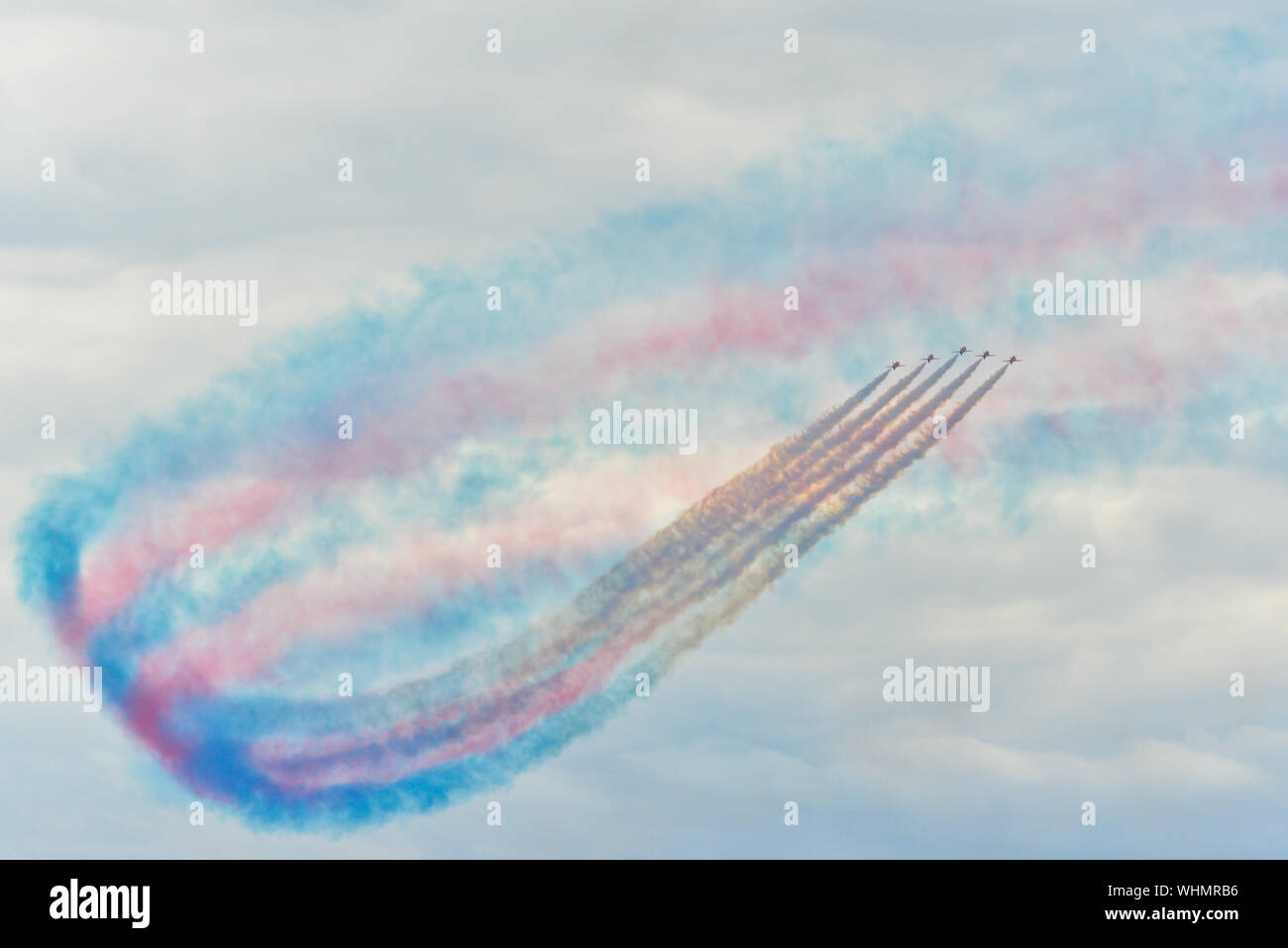 Hawk T1 Jet Operated By The British Royal Air Force s RAF Red Arrows hawk-t1-jet-operated-by-the-british-royal-air-force-s-raf-red-arrows
