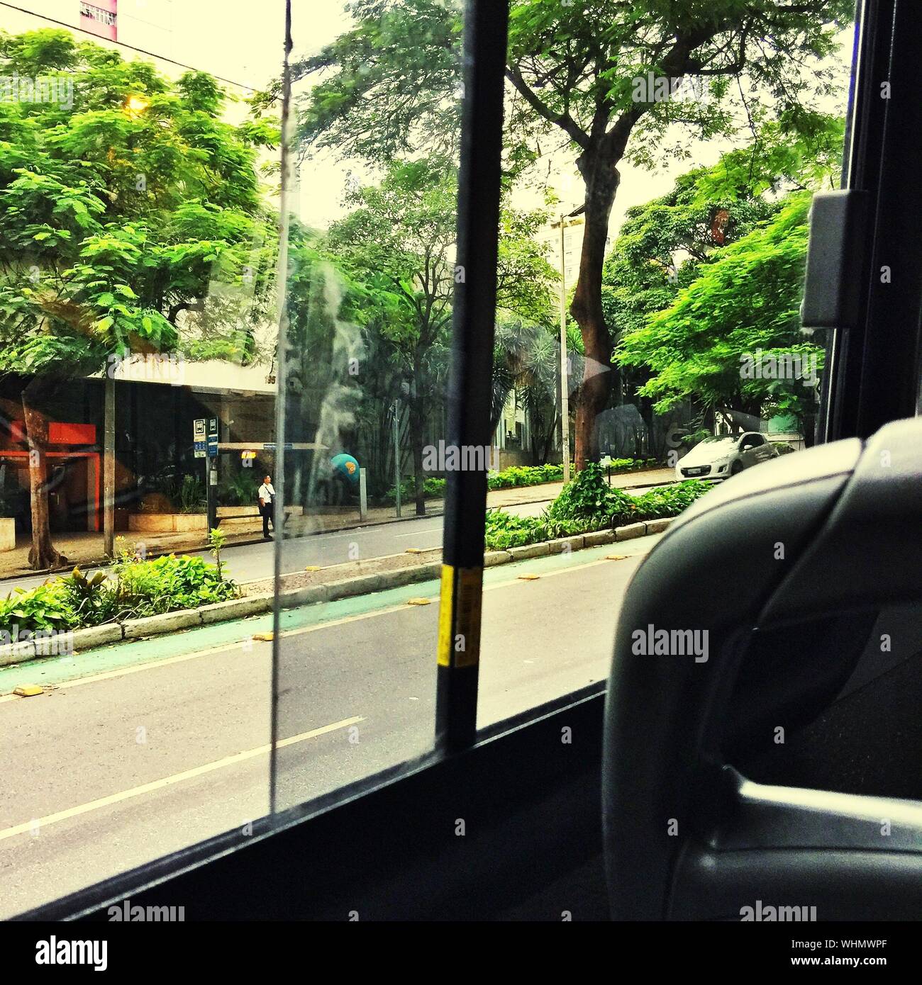 Seen from bus hi-res stock photography and images - Alamy