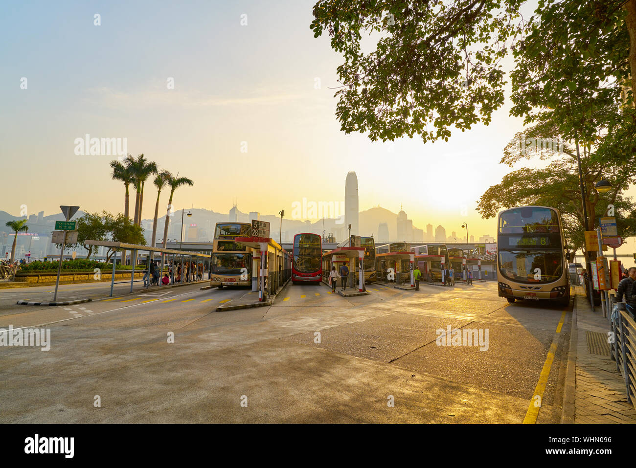 Hong kong bus terminal kowloon hi-res stock photography and images - Alamy