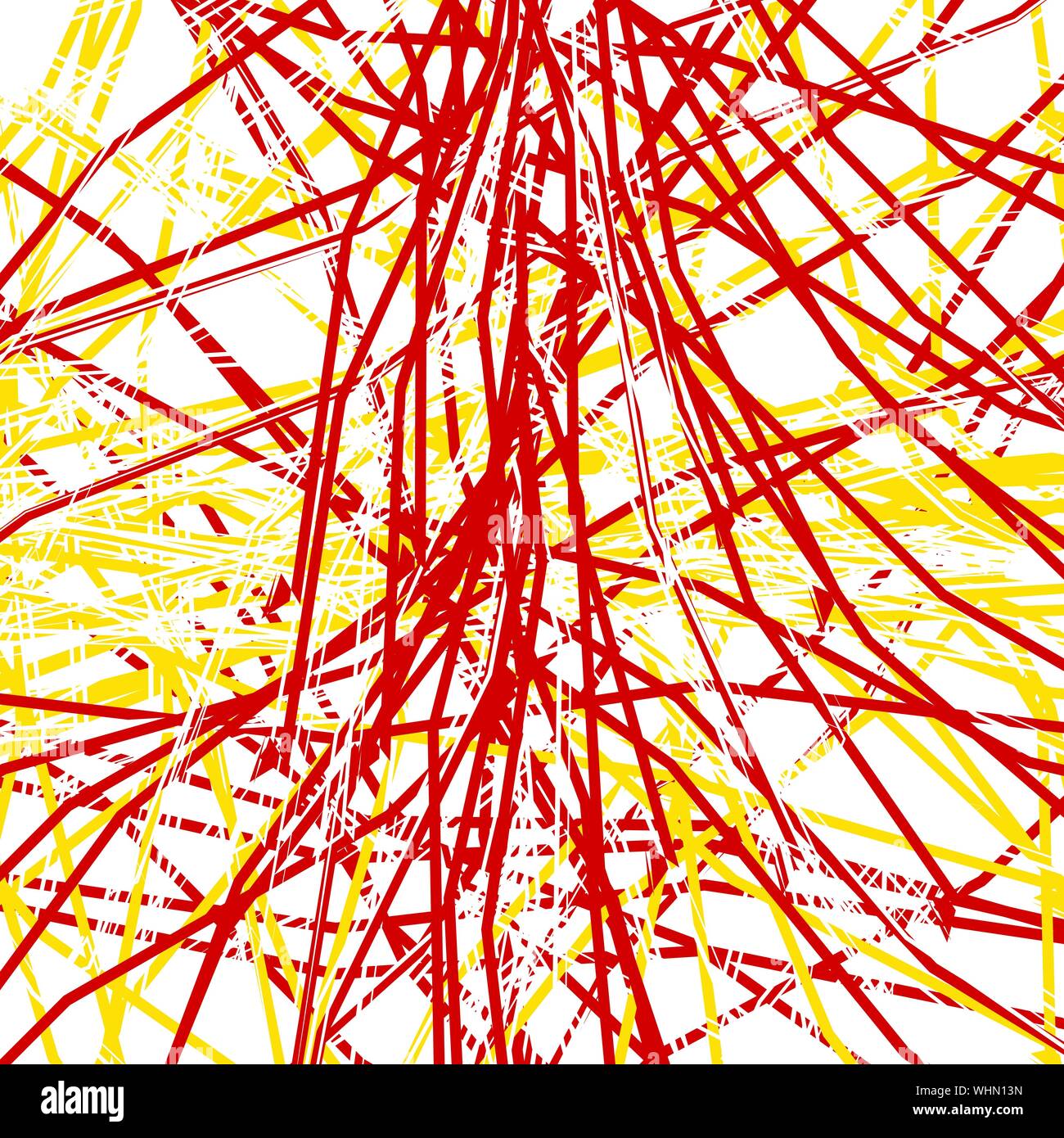 Random lines, shapes geometric abstract art. Colorful (duotone ...