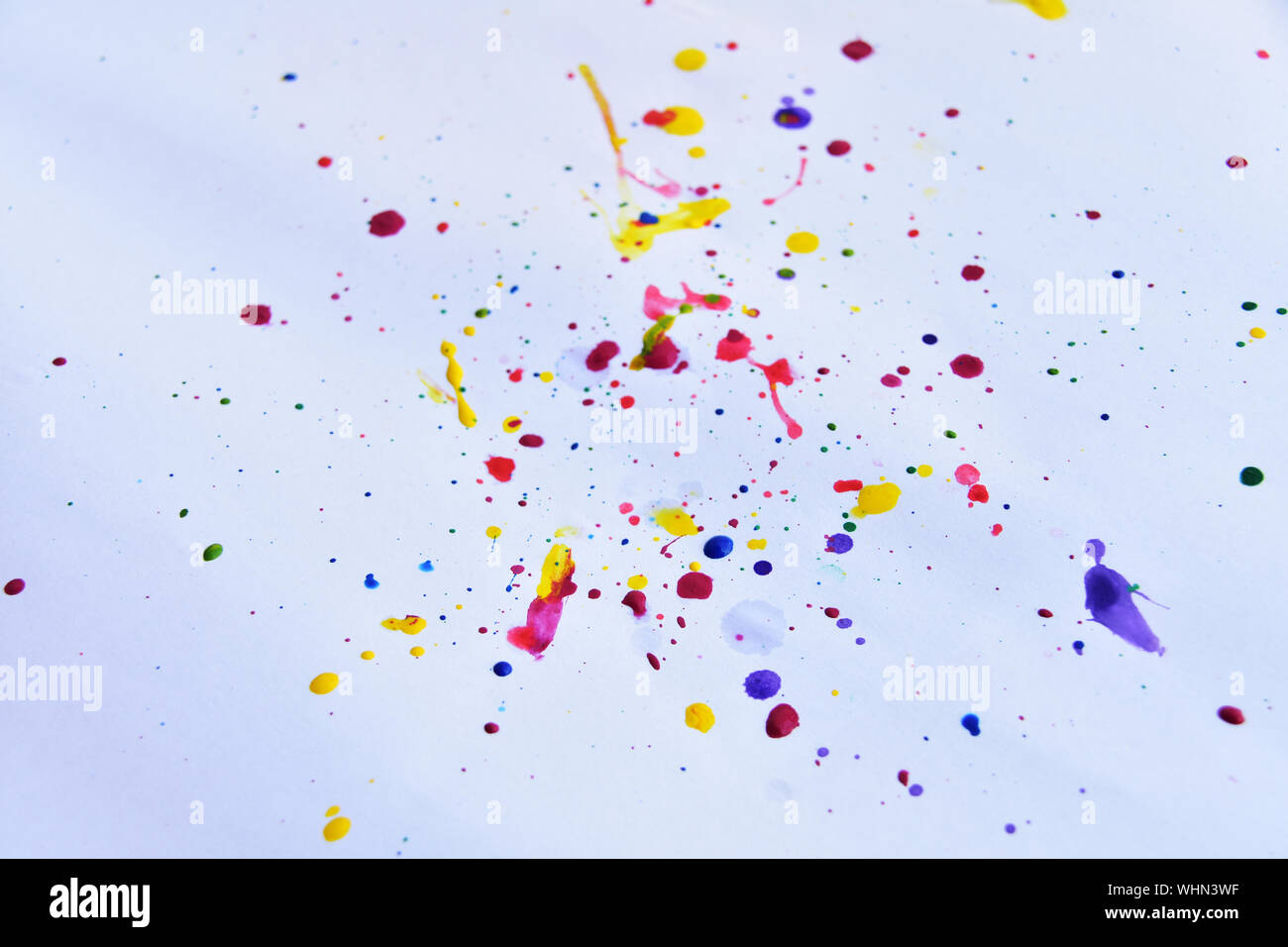 White paint drops hi-res stock photography and images - Alamy