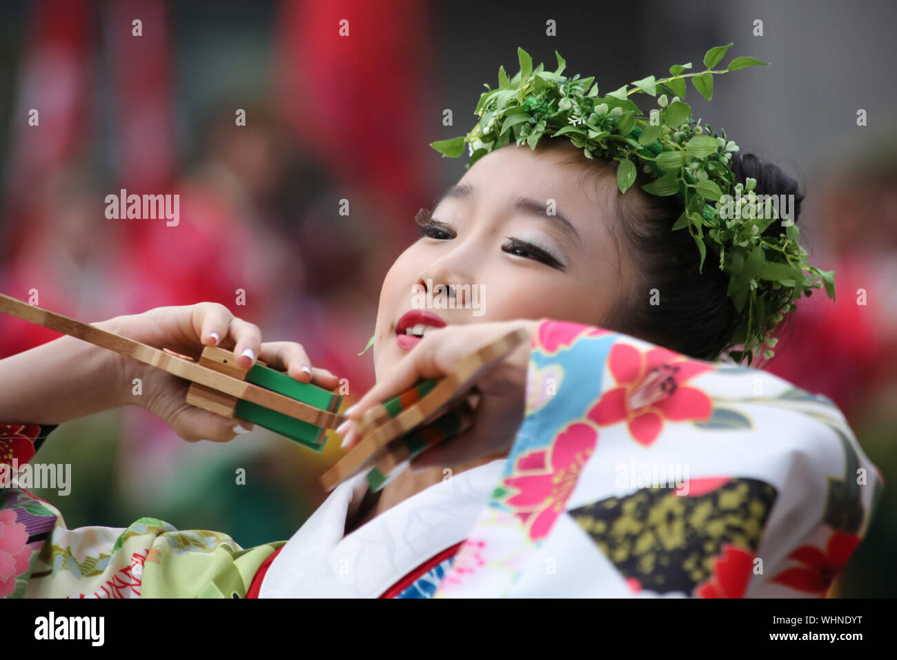 Happiness of japanese hi-res stock photography and images - Alamy