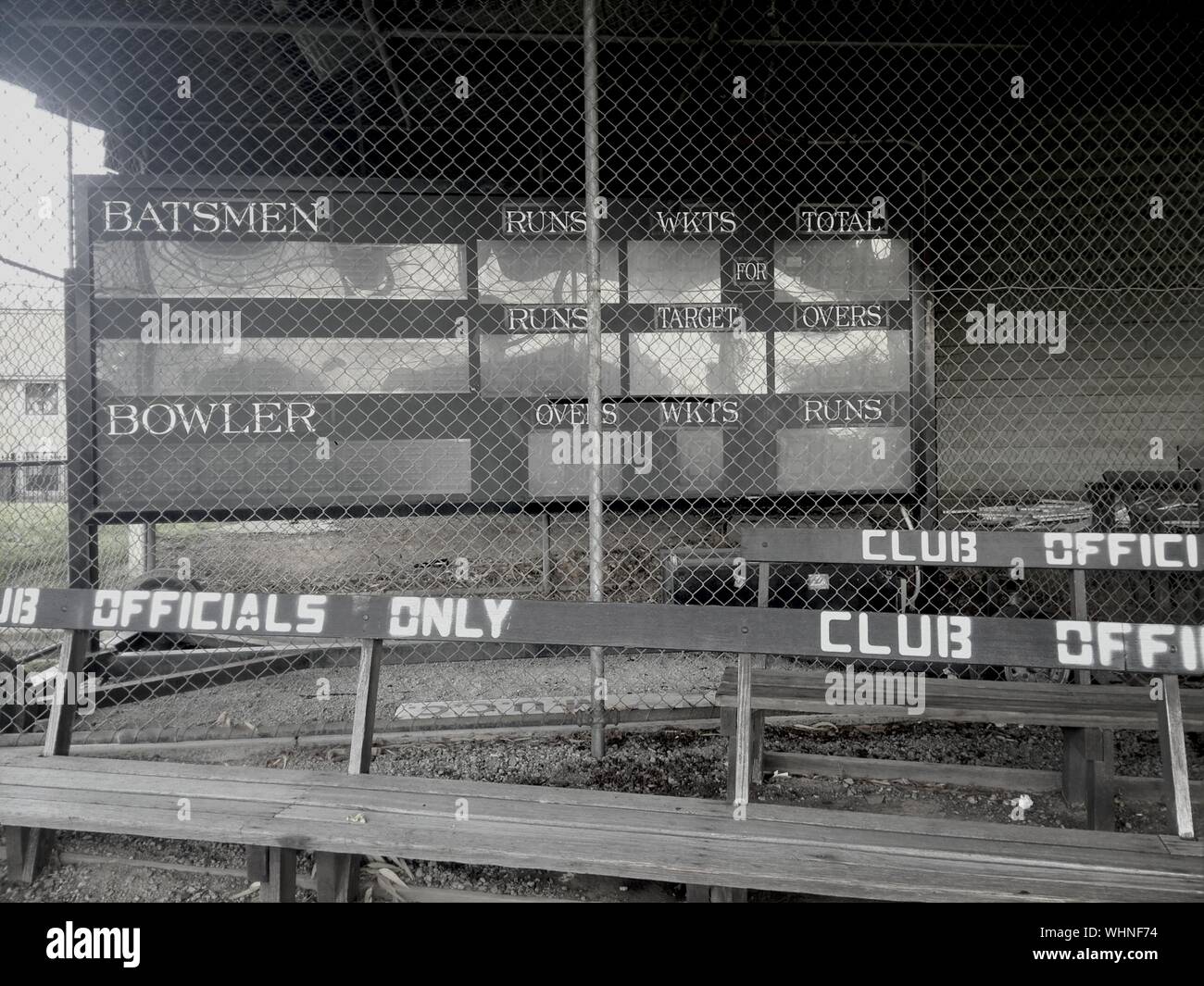 Scoreboard cricket ground hi-res stock photography and images - Alamy