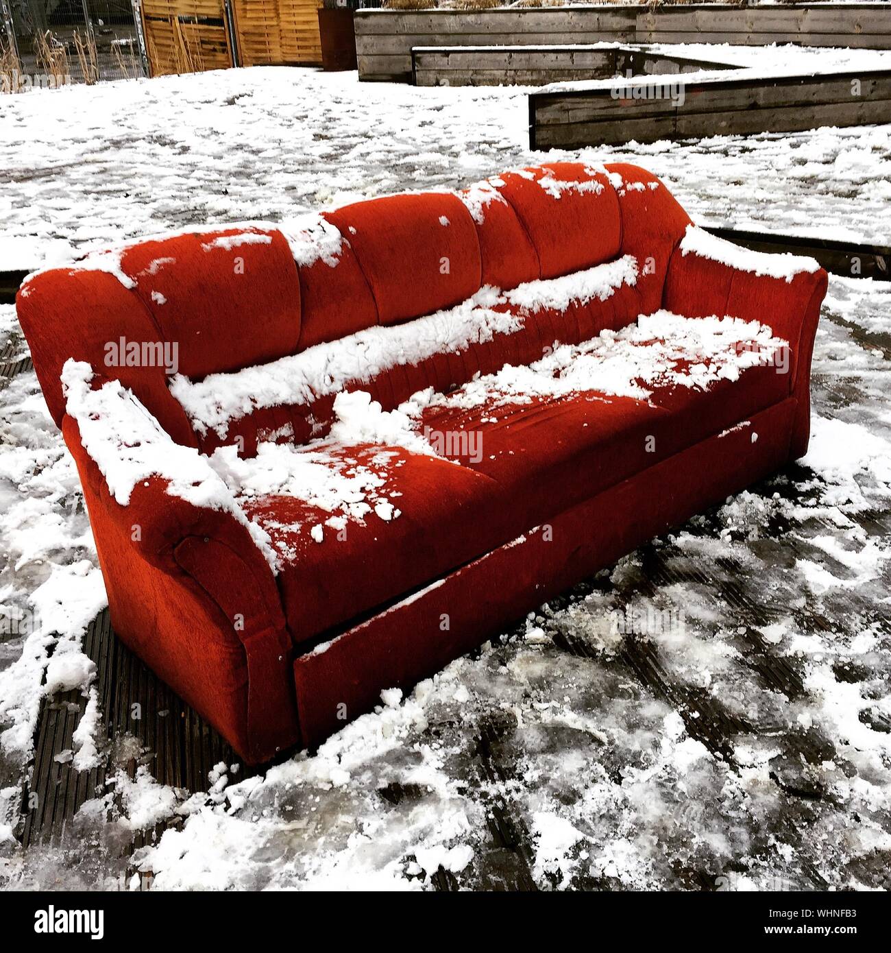 Messy snow hi-res stock photography and images - Alamy