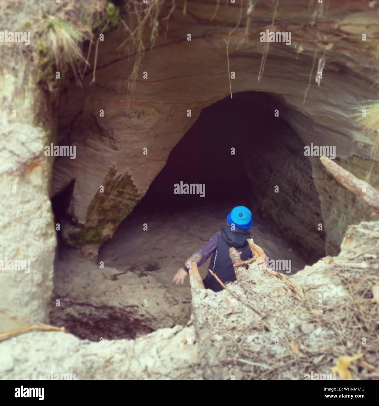 Entering the cave hi-res stock photography and images - Alamy