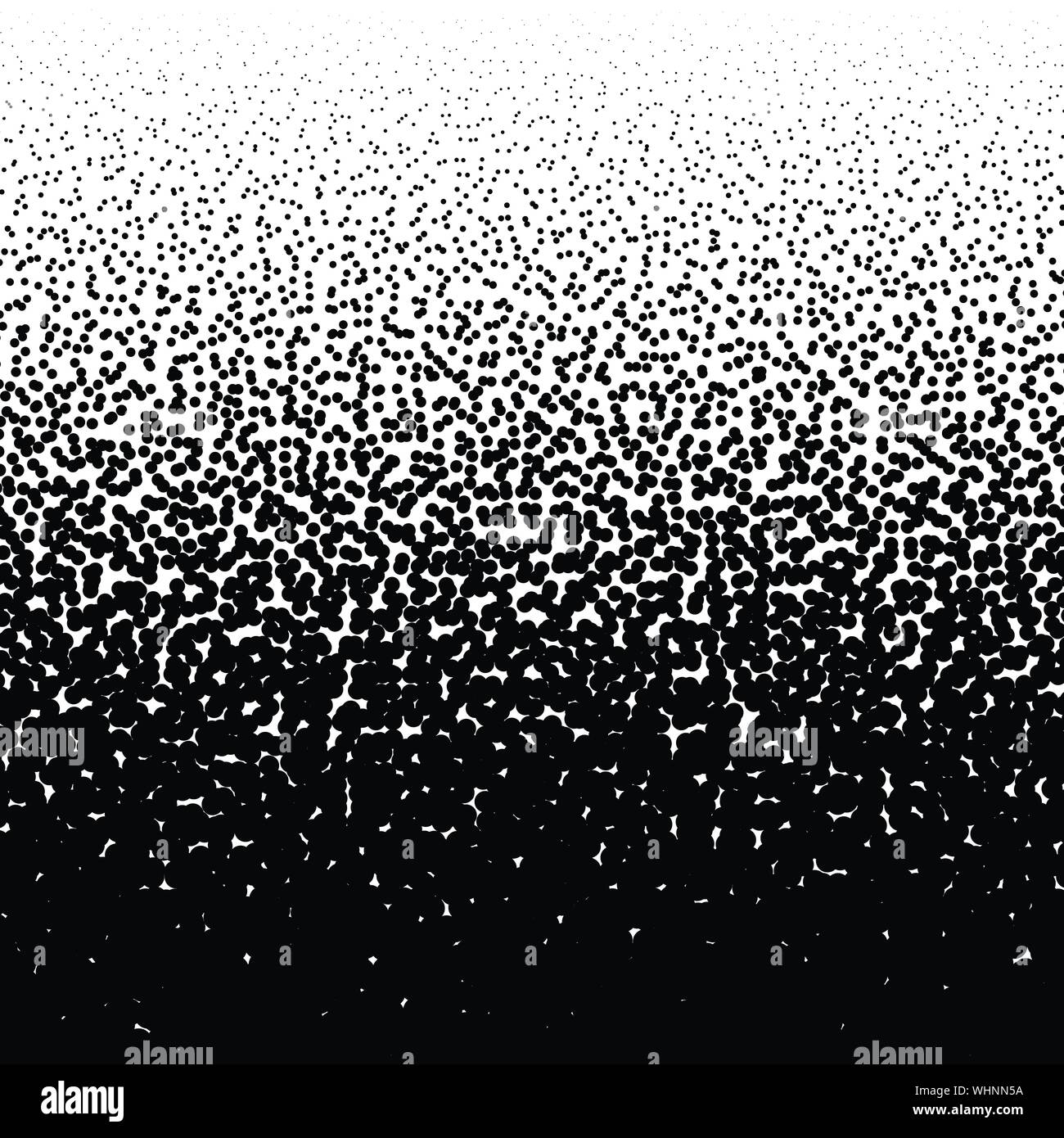 Random circles, dots noise half-tone pattern. Speckles, dotted ...