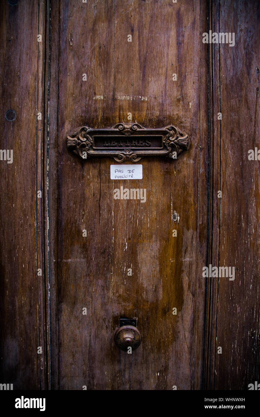 Old Fashioned Mail Slot High Resolution Stock Photography and Images ...