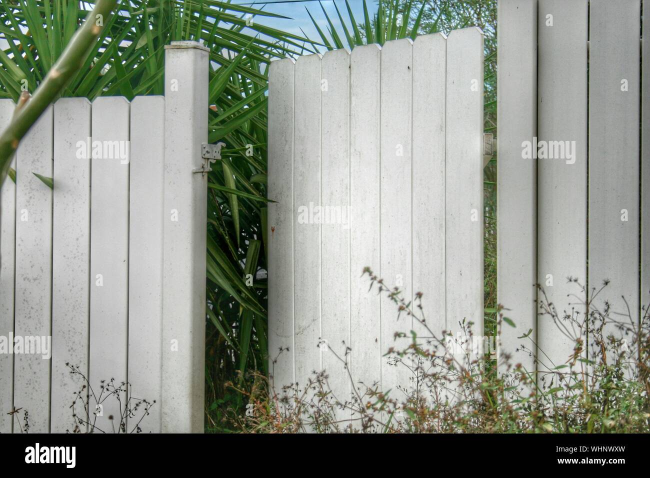 Gate inside hi-res stock photography and images - Alamy