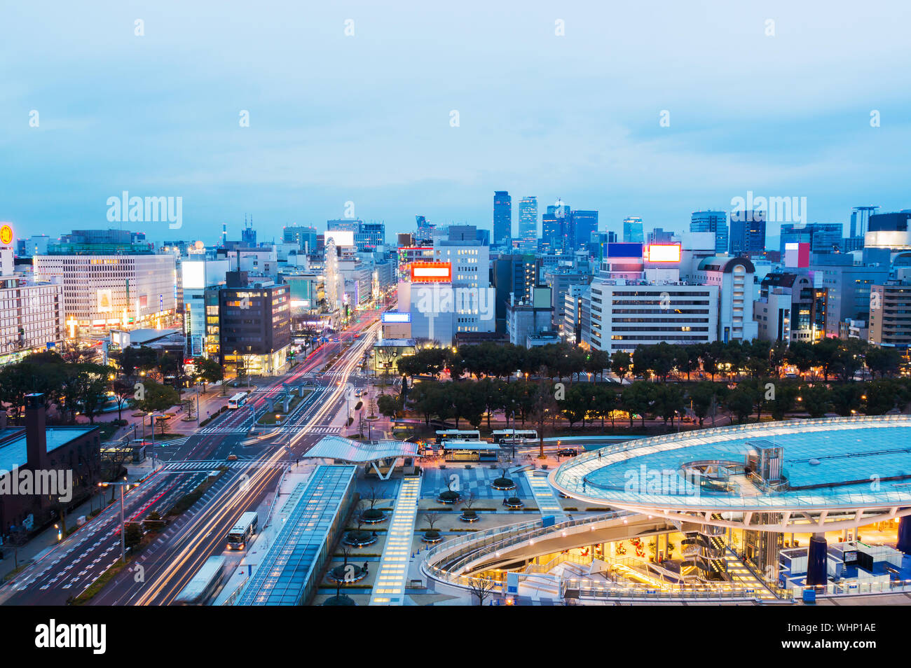 Night time in nagoya hi-res stock photography and images - Alamy