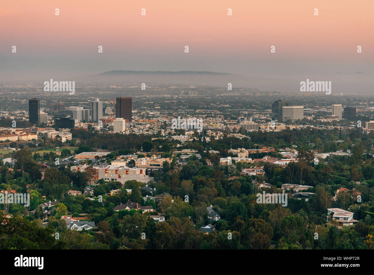 Getty center los angeles sunset hi-res stock photography and images - Alamy