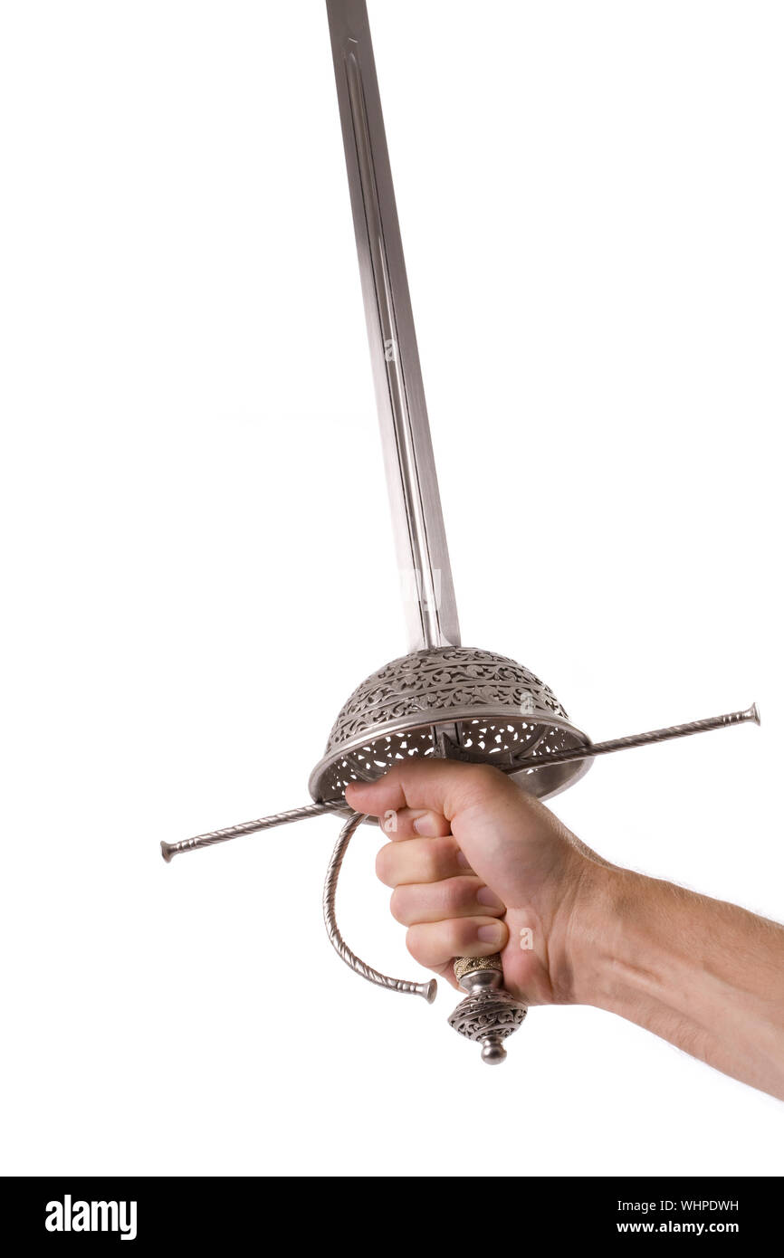 Hand Holding Sword High Resolution Stock Photography and Images - Alamy