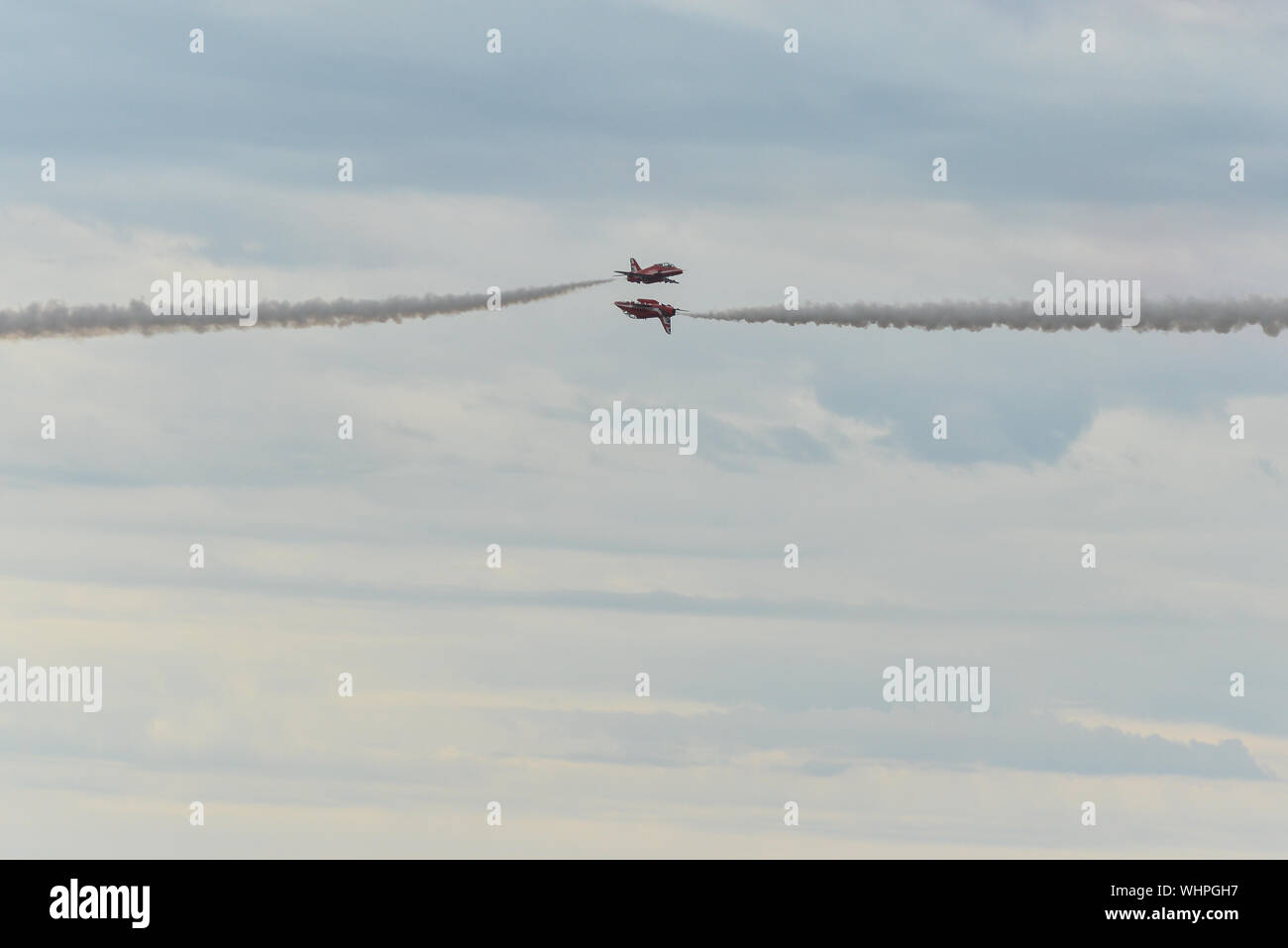 Toronto, Canada. 01st Sep, 2019. Hawk T1 jet operated by the British ...