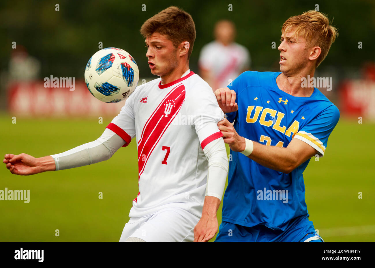 Bloomington, United States. 02nd Sep, 2019. Indiana University soccer ...