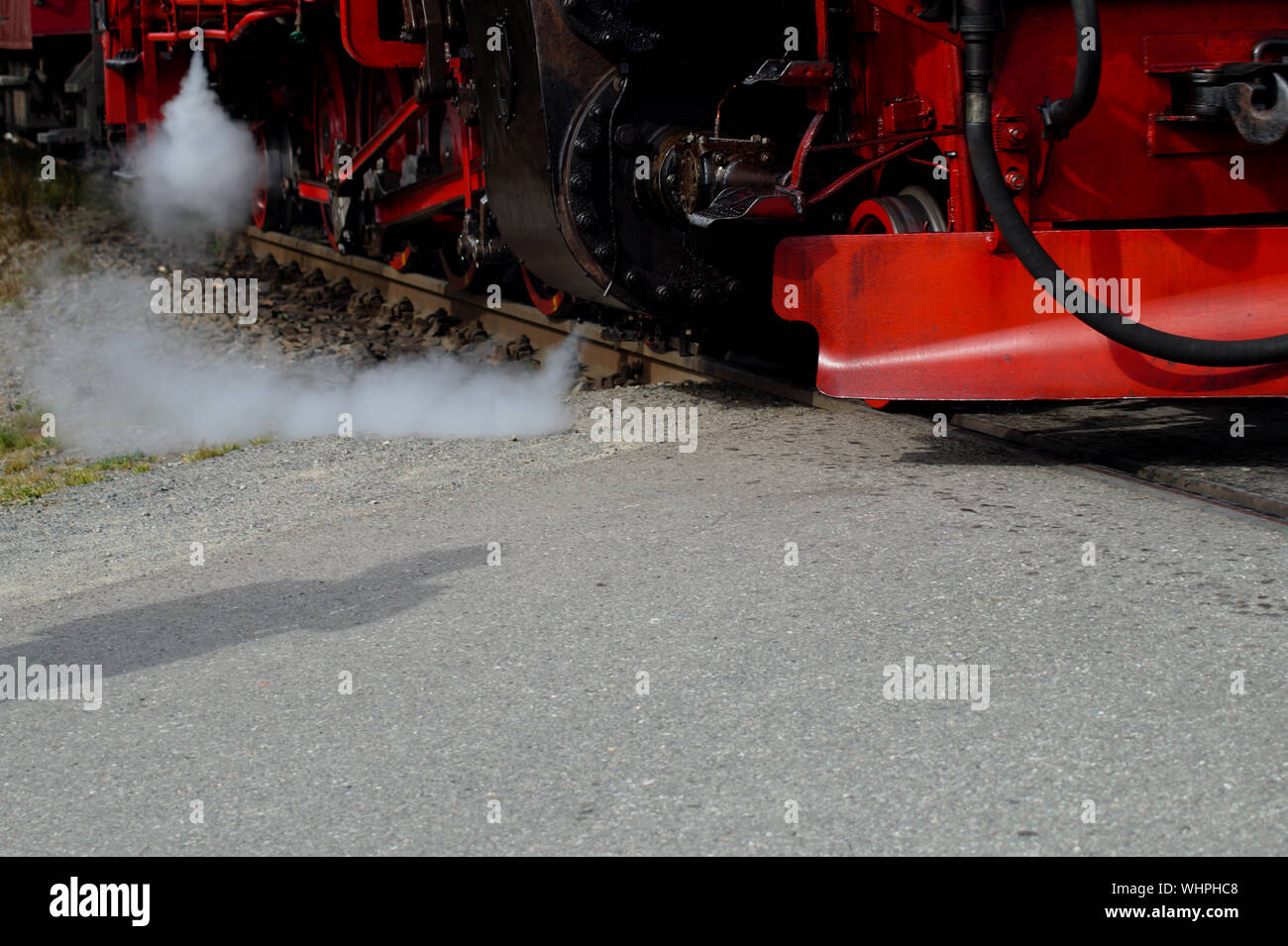 Red and gray train hi-res stock photography and images - Alamy