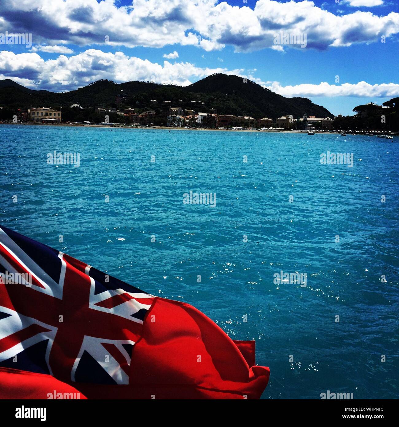 Waving british flag hi-res stock photography and images - Alamy