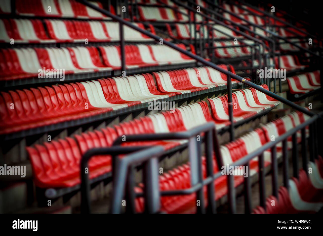 Soccer empty seats hi-res stock photography and images - Alamy